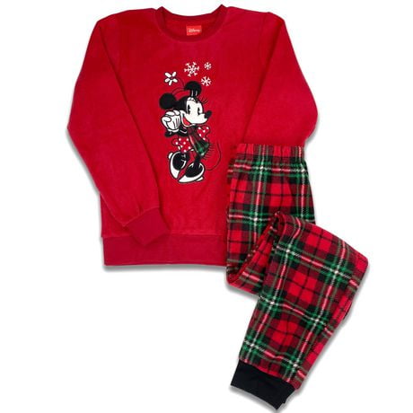 Disney Minnie Mouse Matching Family Girls' 2-Piece PJ Set | Walmart Canada
