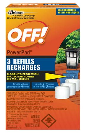Off! Powerpad Mosquito Lamp Refills - Walmart.ca