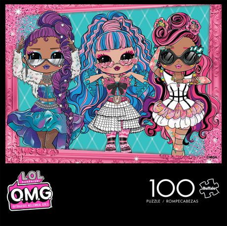 Buffalo Games - LOL Surprise - Three Queens - 100 Piece Jigsaw Puzzle ...