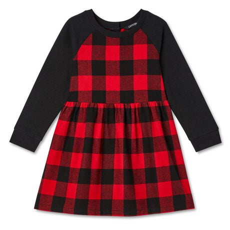 George Toddler Girls' Flannel Dress - Walmart.ca