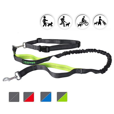 Click here for Jespet Hands-Free Bungee Leash Green Compact  Ligh... prices