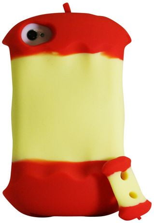 Click here for Exian Case For Iphone 4/4S/4S  Apple Core - Red Re... prices