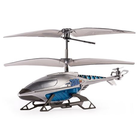 Air Hogs Axis 300x Silver And Blue RC Helicopter with Batteries ...