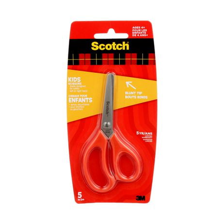 Scotch™ Kids Scissors, 1442B, Soft Grip Handles, Blunt - Walmart.ca