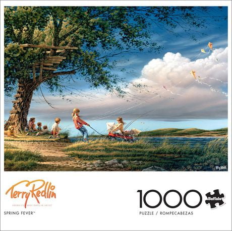 Buffalo Games - Terry Redlin - Spring Fever - 1000 Piece Jigsaw Puzzle ...