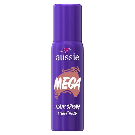 Aussie Mega Flexible Trial Hair Spray for Curly Hair, Straight Hair ...