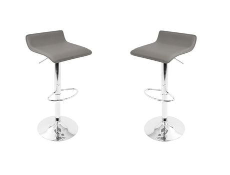 Click here for Heavenly Collection Grey Adjustable Stool Grey prices