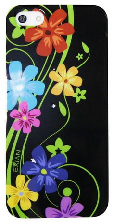 Click here for Exian Case For Iphone Se 5/5S - Floral Pattern On... prices
