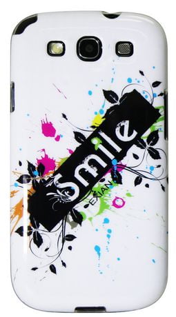 Click here for Exian Case For Samsung Galaxy S3 - Smile Design Bl... prices