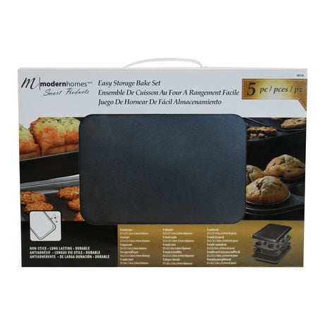 Modern Homes 5pc Easy Storage Bake Set - Walmart.ca
