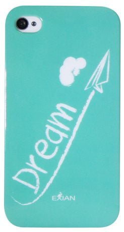 Click here for Exian Case For Iphone 4/4S - Dream White On Teal T... prices