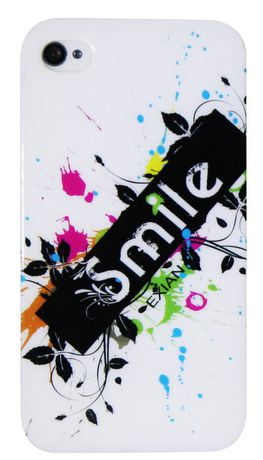 Click here for Exian Case For Iphone 4/4S - Smile White prices
