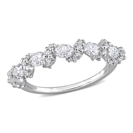 Click here for Miabella 1-1/4 Carat T. G.W. Created Moissanite St... prices
