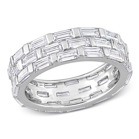 Click here for Miabella 4-5/8 Carat T. G.W. Created Moissanite St... prices