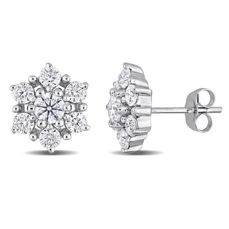 Click here for Miabella 1-1/3 Carat T. G.W. Created Moissanite 10... prices