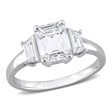 Click here for Miabella 2-1/3 Carat T. G.W. Emerald-Cut Created M... prices