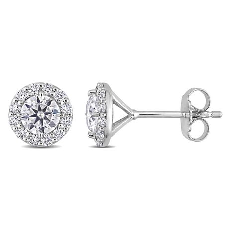 Click here for Miabella 1-1/3 Carat T. G.W. Created Moissanite St... prices