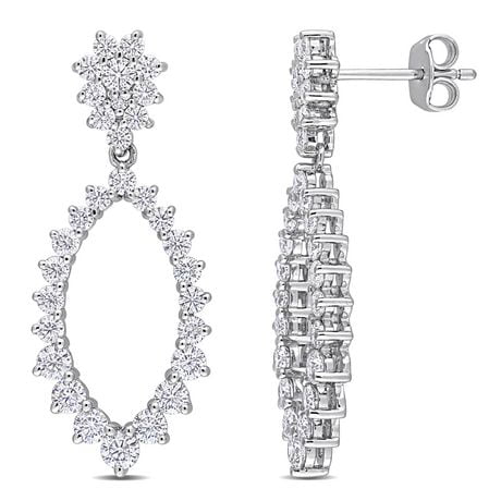 Click here for Miabella 2-1/4 Carat T. G.W. Created Moissanite St... prices