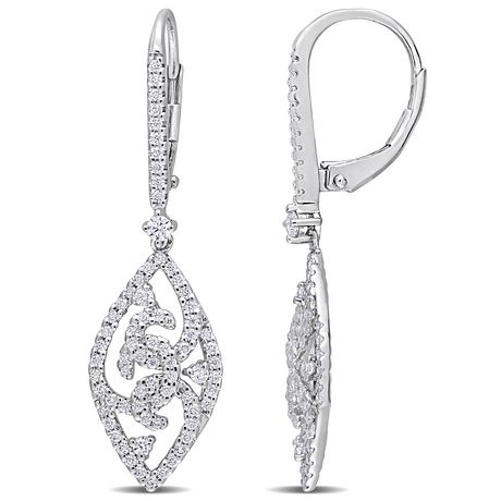 Click here for Miabella 4/5 Carat T. G.W. Created Moissanite Ster... prices