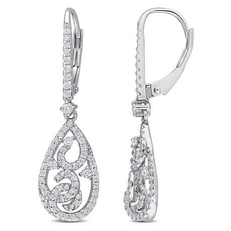 Click here for Miabella 4/5 Carat T. G.W. Created Moissanite Ster... prices