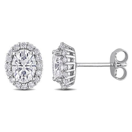 Click here for Miabella 2-1/3 Carat T. G.W. Created Moissanite St... prices