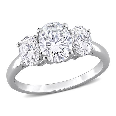 Click here for Miabella 2-1/4 Carat T. G.W. Created Moissanite St... prices