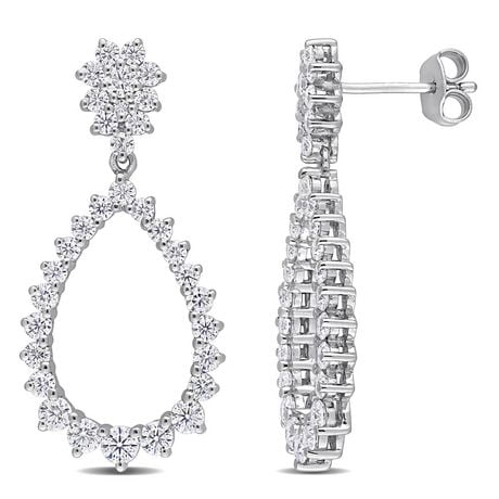 Click here for Miabella 2-1/5 Carat T. G.W. Created Moissanite St... prices