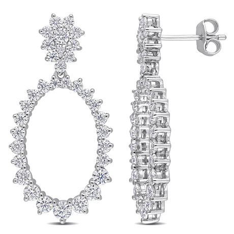 Click here for Miabella 2-1/3 Carat T. G.W. Created Moissanite St... prices