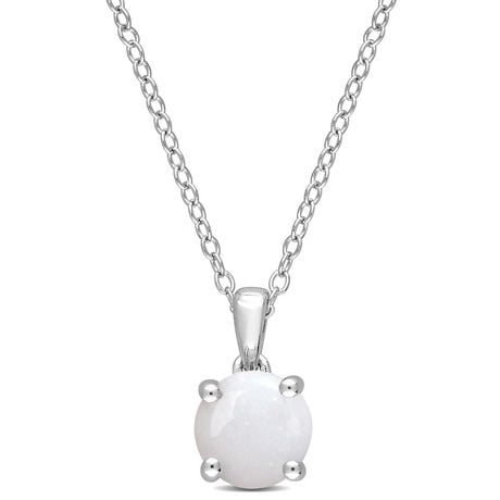 Click here for Miabella 4/5 Carat T. G.W. Opal Sterling Silver So... prices