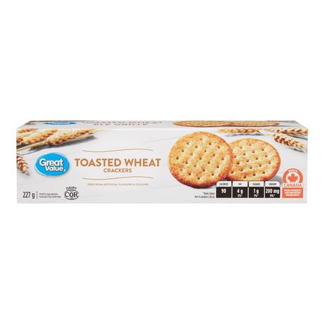 Great Value Toasted Wheat Cracker | Walmart Canada