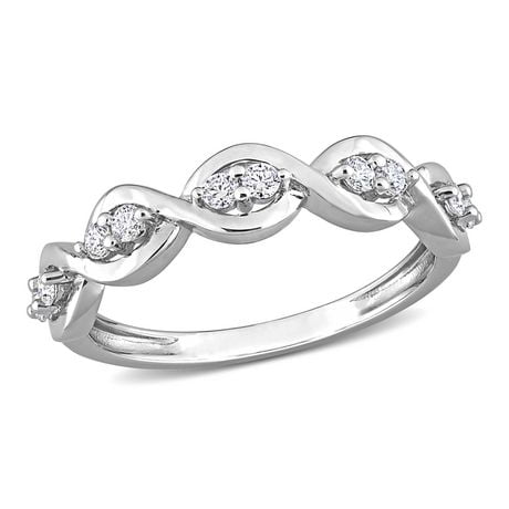 Click here for Miabella 1/4 Carat T. G.W. Created Moissanite Ster... prices