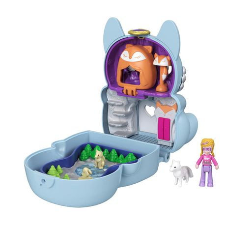 Click here for Mattel Polly Pocket Flip & Find Fox Compact Multi prices