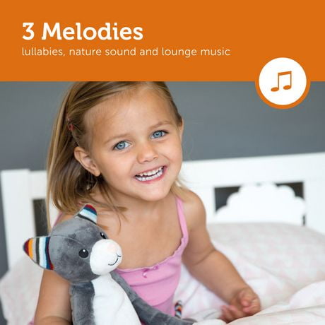 Zazu Katie Soft Toy Nightlight with Soothing Melodies | Walmart Canada