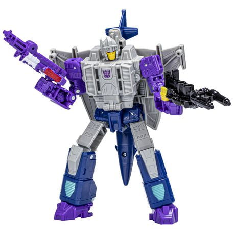 Transformers Toys Legacy Evolution Deluxe Needlenose Toy With 2 Targetmaster Toys, 5.5-inch ...