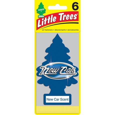 Click here for Little Trees Air Freshener New Car Scent 6-Pack prices