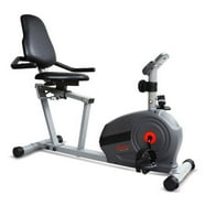 Sunny Health & Fitness Magnetic Recumbent Desk Exercise Bike, 350lb High Weight Capacity ...
