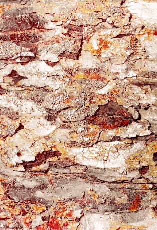 Art Carpet Nucia Abstract Area Rug, Red and Grey, 8 x 10 | Walmart Canada