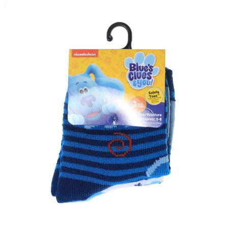 Click here for Blue S Clues Blues Clues Boys 3 Pack Sock Navy 5-8 prices