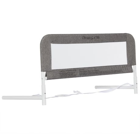 Click here for Dream On Me Mesh Security Bed Rail Gray Twin prices