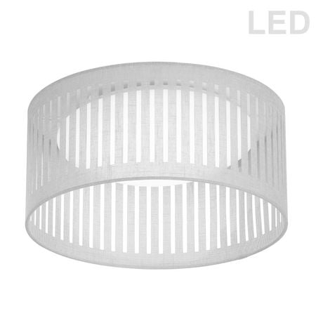Click here for Dainolite Slit Drum Sdled-15Fh-Wh Flush Mount Whit... prices
