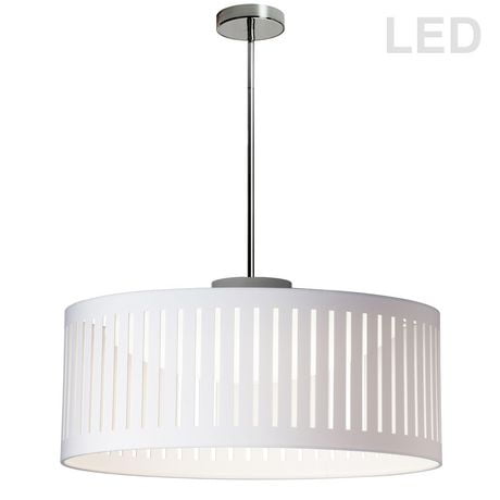 Click here for Dainolite Slit Drum Sdled-20P-Wh Pendant White prices