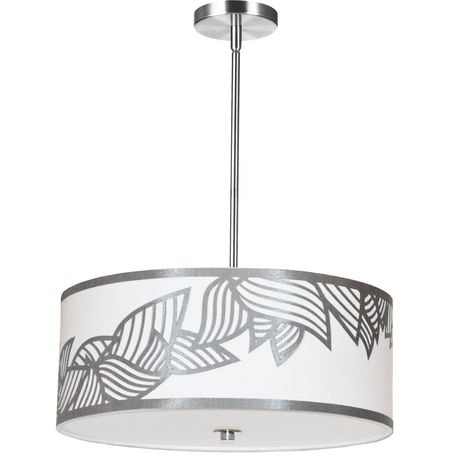 Click here for Dainolite Sophia Sop-194P-Pc-Sv Pendant Polished C... prices