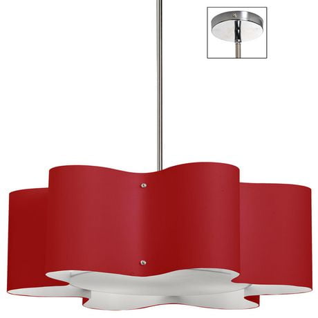Click here for Dainolite Zulu Zul-243-Pc-Rd Pendant Red prices
