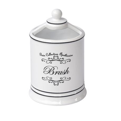 Click here for Hometrends Paris Toothbrush Holder White 5.25In prices