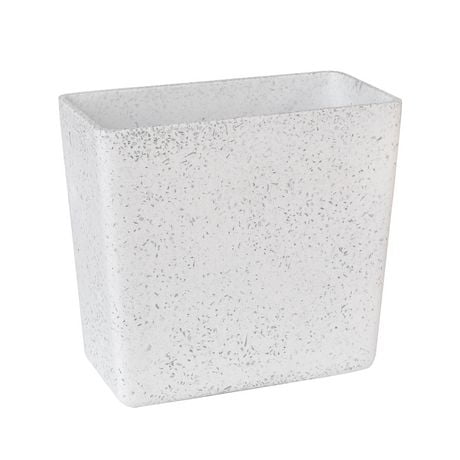 Click here for Hometrends White Terrazzo Waste Basket White 10.24... prices