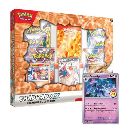 Pokémon TCG: Charizard ex Premium Collection | Pokemon Day Promo Card ...