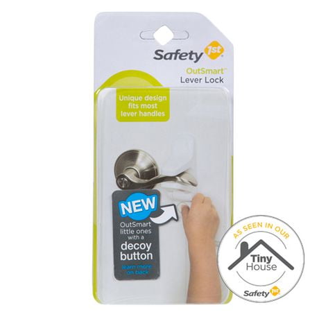 Click here for Safety 1St Outsmart Lever Handle Lock White prices