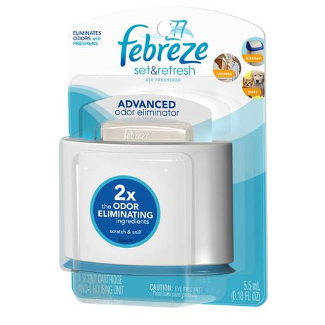 Febreze Set & Refresh Vanilla & Moonlight Air Freshener Starter Kit ...