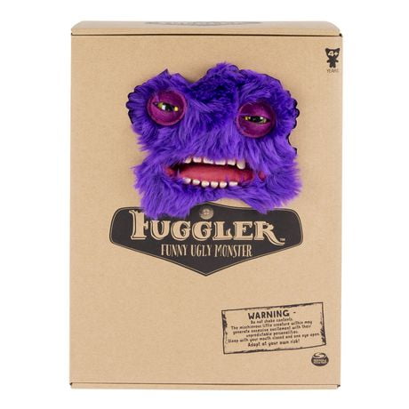 Fugglers Fuggler – Funny Ugly Monster, 12” Claw-ey (purple) Deluxe ...