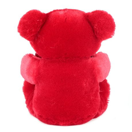 Way To Celebrate Valentine’s Day Large Sweetheart Teddy Bear 2021, Red ...